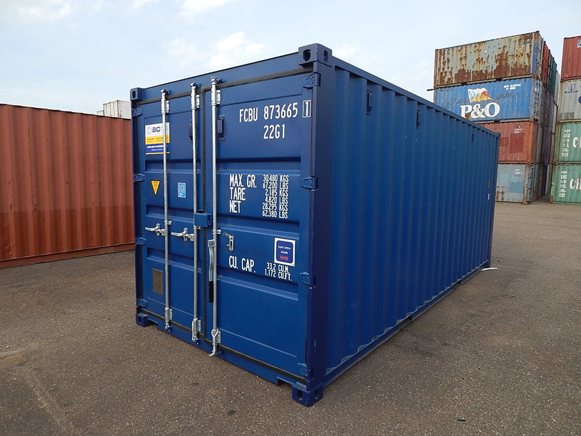 Neue 20 ft. Standard Dry Van Container – Sofort verfügbar an unseren D